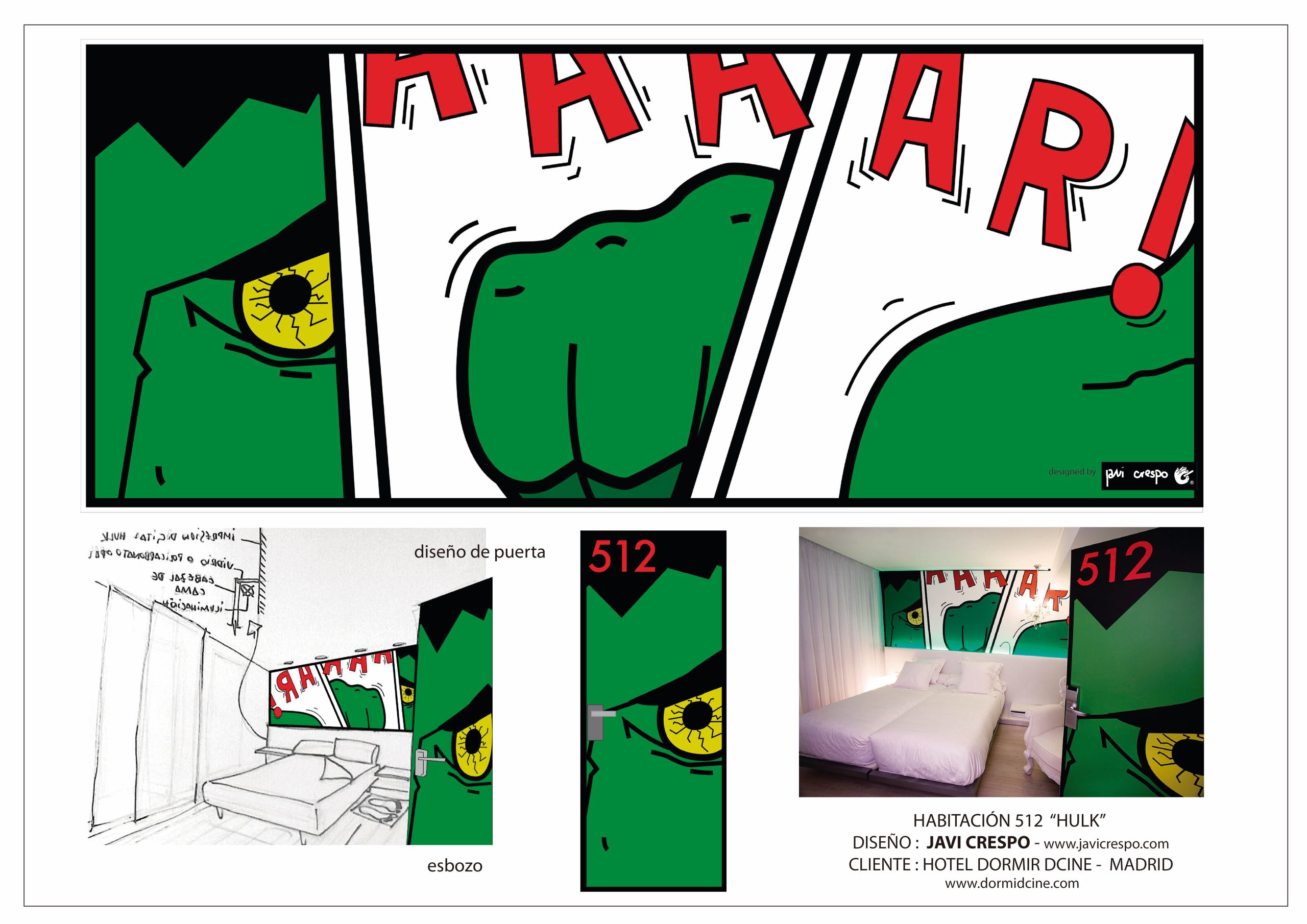 Habitación Hulk - Javi Crespo